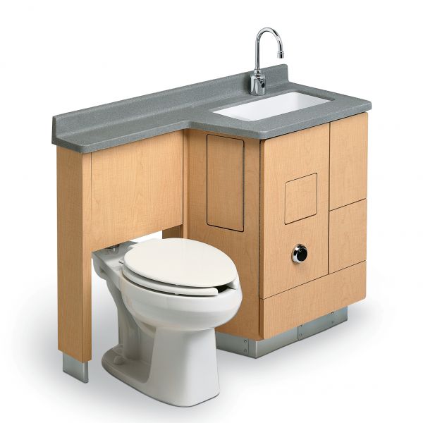 LC800 - Lavatory, Fixed Water Closet Comby - modlar.com