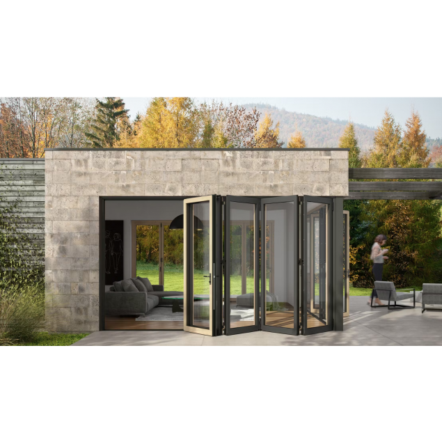NanaWall NW Clad 740 - Folding Glass Wall - modlar.com