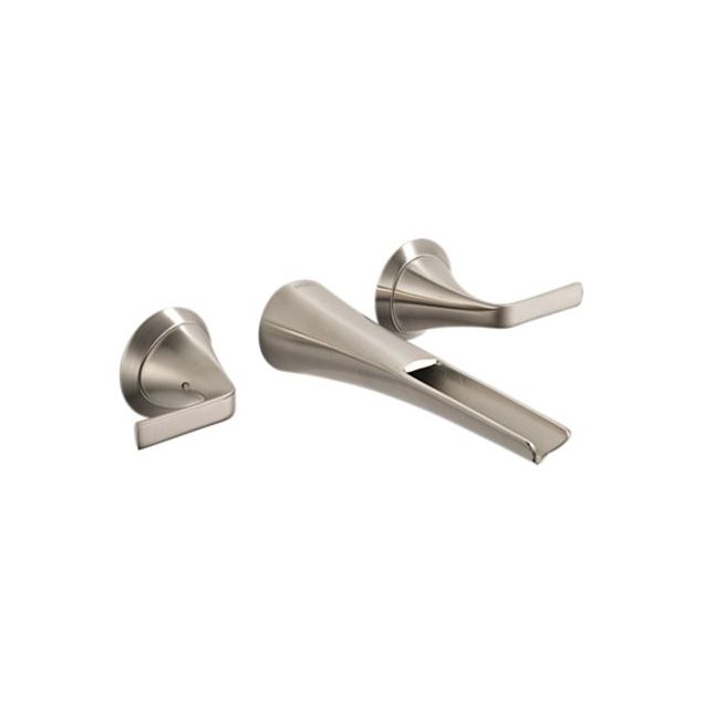 Brizo Sotria Wall Mount Lav (channel spout) T65851LF-NK - modlar.com