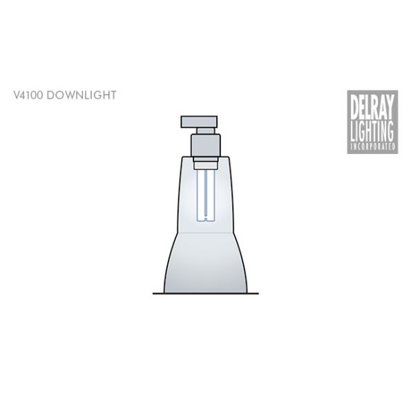 V4100 Vertical Downlight by Delray Lighting - modlar.com