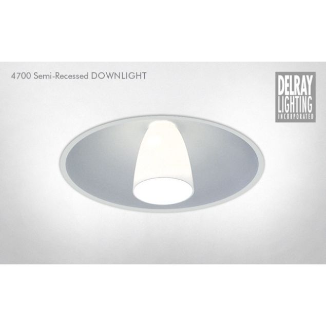 4700 Semi-Recessed Downlight by Delray Lighting - modlar.com