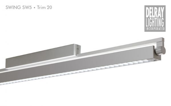 Swing SLW5 Surface Mount, Trim 20, by Delray Lighting - modlar.com