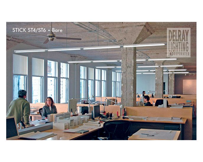 Stick ST4/ST6, Bare, by Delray Lighting - modlar.com