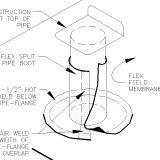 Flex Spit Pipe Boot - modlar.com