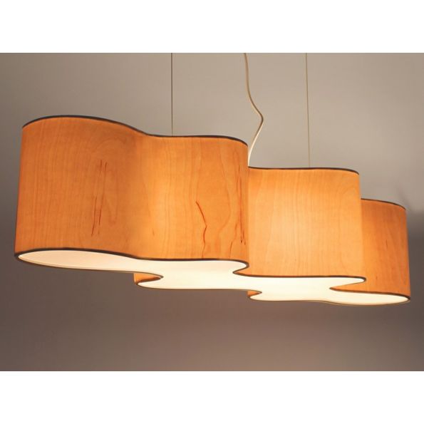 Indirect Light Pendant Lamp - 'Cloud Mesa' - modlar.com
