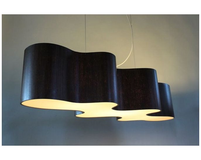 Indirect Light Pendant Lamp - 'Cloud Mesa' - modlar.com