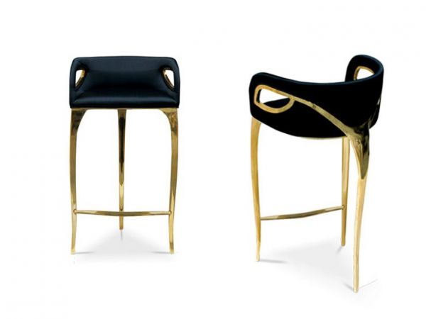 Chandra Upholstered Counter Stool - modlar.com