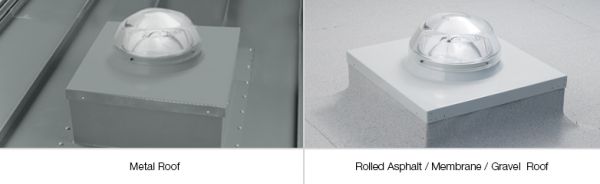 Brighten Up® Series - 290 DS/DSe Daylighting System Curb Mount Flashing ...