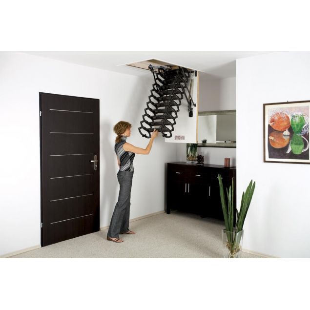 Attic Ladder Scissor insulated FAKRO - modlar.com