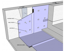 Novatak pre-applied waterproofing membrane - modlar.com