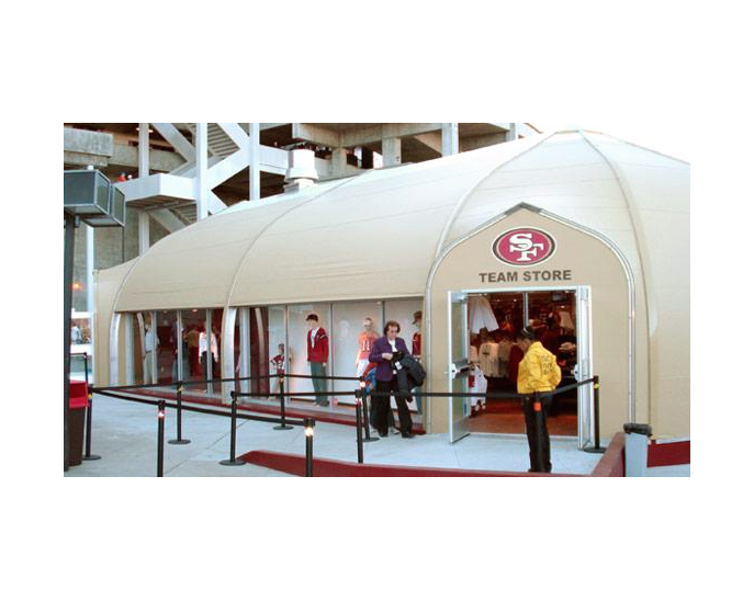 Glazing Walls - Sprung Structures - modlar.com