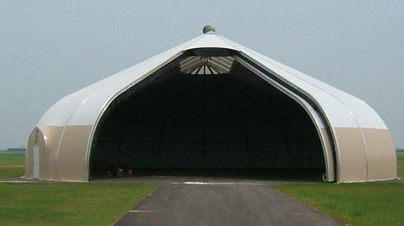 Aircraft Hangar Doors - Sprung Structures - modlar.com
