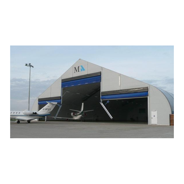 Aircraft Hangar Doors - Sprung Structures - modlar.com