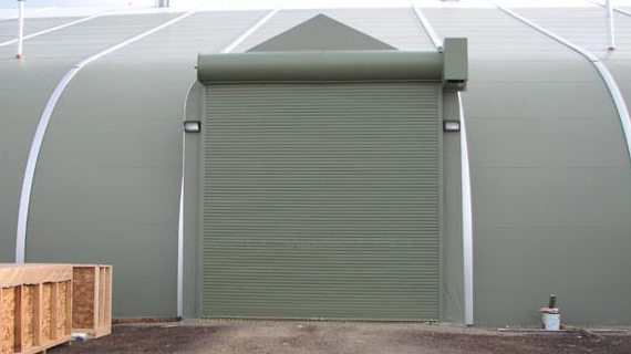 Rolling Service Doors - Sprung Structures - modlar.com