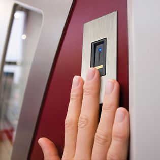 Door feature Biometric Fingerprint Scanner - modlar.com