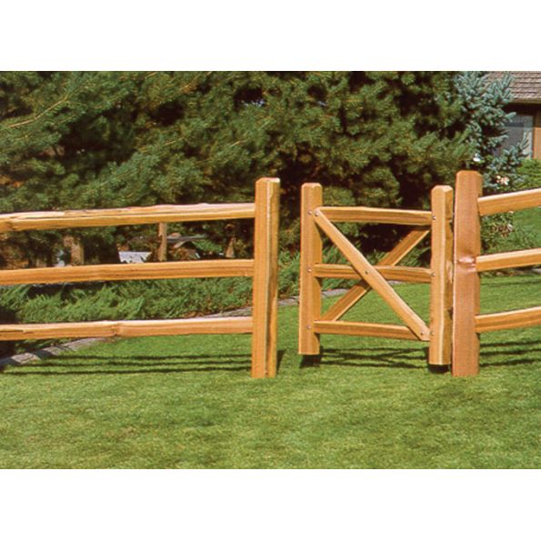 Ranch Rail Wood Fence - modlar.com