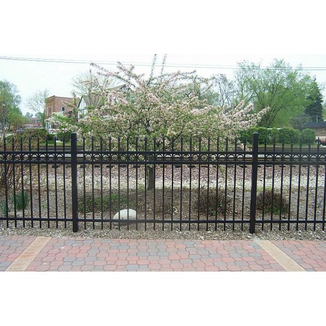 Aegis Plus®Light Commercial Ornamental Steel Fence - modlar.com