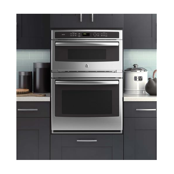 GE Profile™ Series 30 in. Combination Double Wall Oven with Convection ...