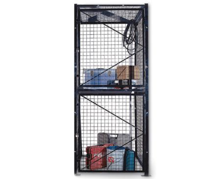 Double Tier Wire Mesh Lockers - modlar.com