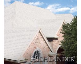 Highlander® Roofs "Dove White" - Solar Reflective Shingles - modlar.com
