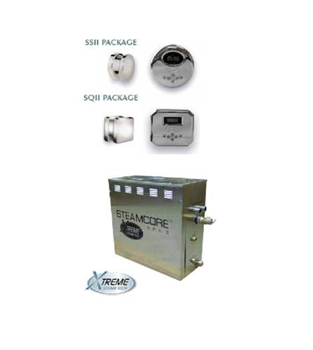 Steamcore Steam Bath Generators - modlar.com