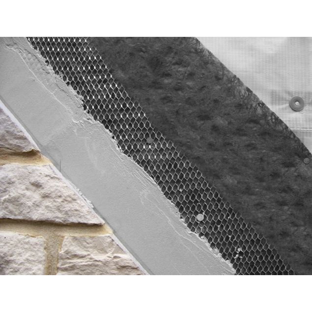 Driwall™ Rainscreen 020-1 Commercial Exterior Wall Drainage Mat ...