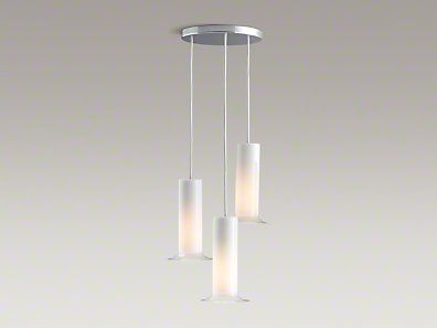 Purist® Triple ceiling-mount pendant light - modlar.com