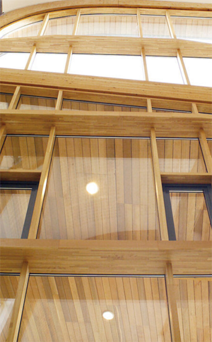 Timber Curtain Wall System - modlar.com