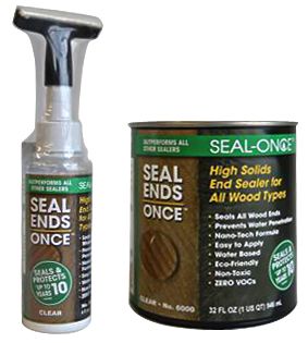 Seal Ends Once™ High Solids End Sealer For Wood - modlar.com