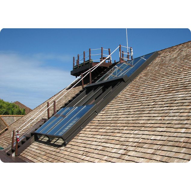 Single Panel Retractable Skylights - modlar.com