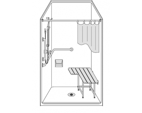 LSS3838B5B Shower - modlar.com