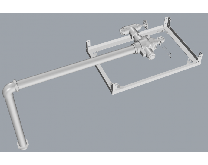 Delta Rough In Electronic Flush Valves & Retrofit Kits 1600T6102ARI-IP ...