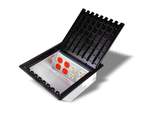 Raised Access Floor Box - High Capacity 1500 - modlar.com