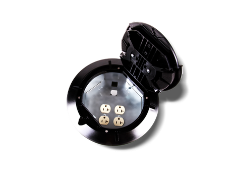 Raised Access Floor Box - Round 1500 - modlar.com