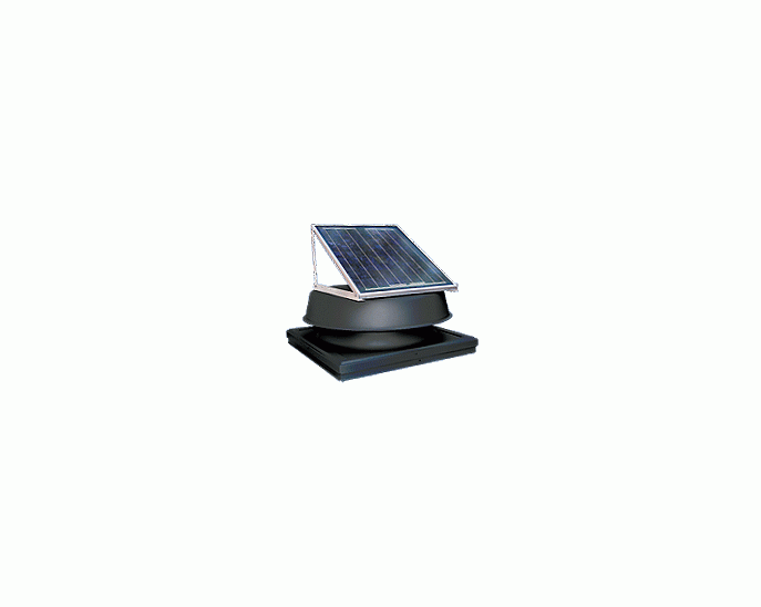 Curb Mounted Solar Attic Fan - modlar.com