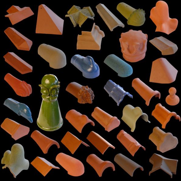 Hip & Ridge Tile - modlar.com