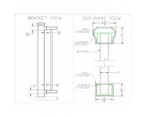 73018001 Titan Pro Railing - modlar.com