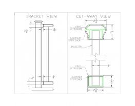 73018001 Titan Pro Railing - modlar.com
