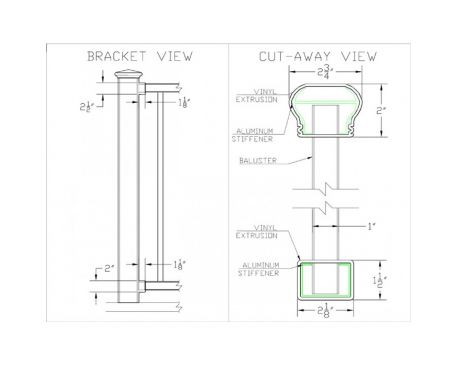 73018156 Titan Pro Railing - modlar.com