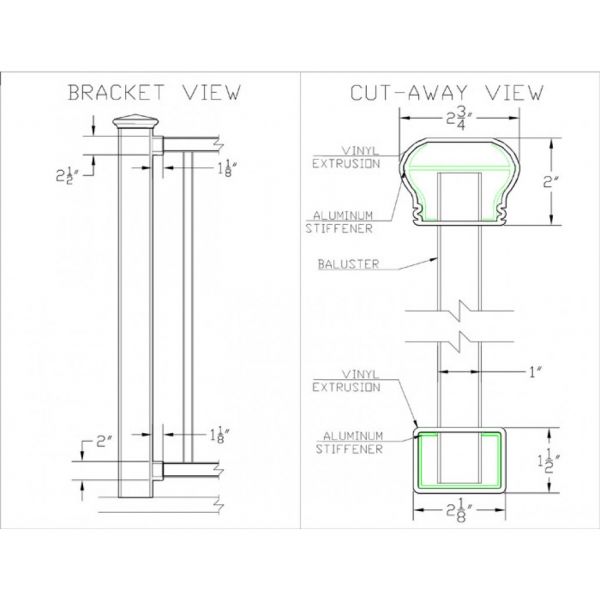 73018156 Titan Pro Railing - modlar.com