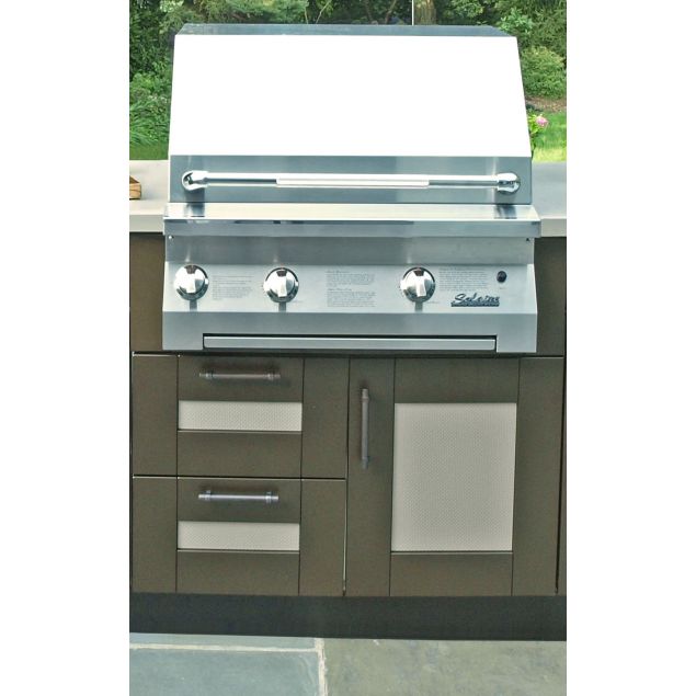 Grill Base Cabinets - Door and Drawer - modlar.com