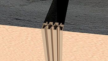 CE-SX Smooth Surface Seals Wall Expansion Joint Covers - 686 - modlar.com