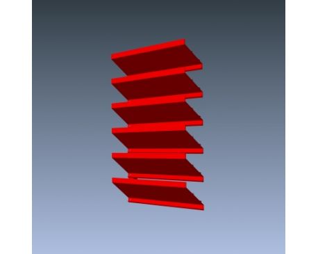 Extruded Aluminum Inverted Blades - modlar.com