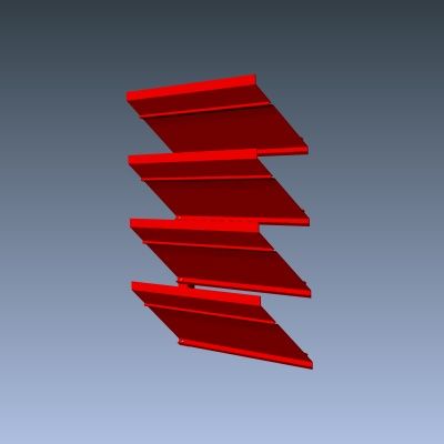 Extruded Aluminum Inverted Blades - modlar.com