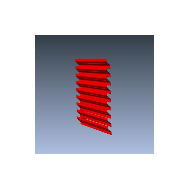 Extruded Aluminum Inverted Blades - modlar.com