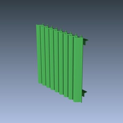 Extruded Aluminum Vertical Blades - modlar.com