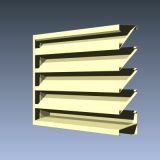 Fixed Formed Drainable Louvers - modlar.com