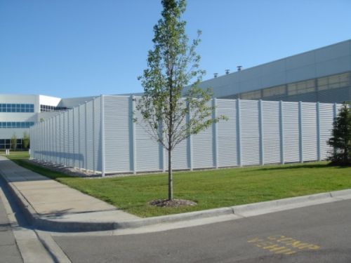 Galvanized Steel Louver Fence - modlar.com