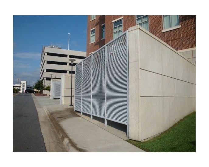 Galvanized Steel Louver Fence - modlar.com