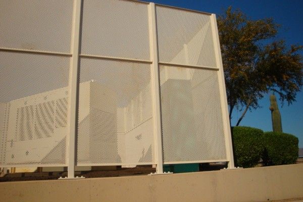 Aluminum Perforated Fence - modlar.com